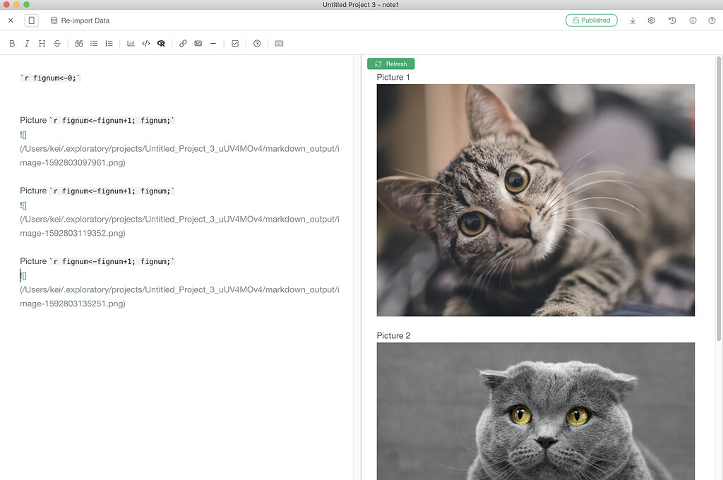 How To Automatically Number Figures In Note Howto Exploratory Community