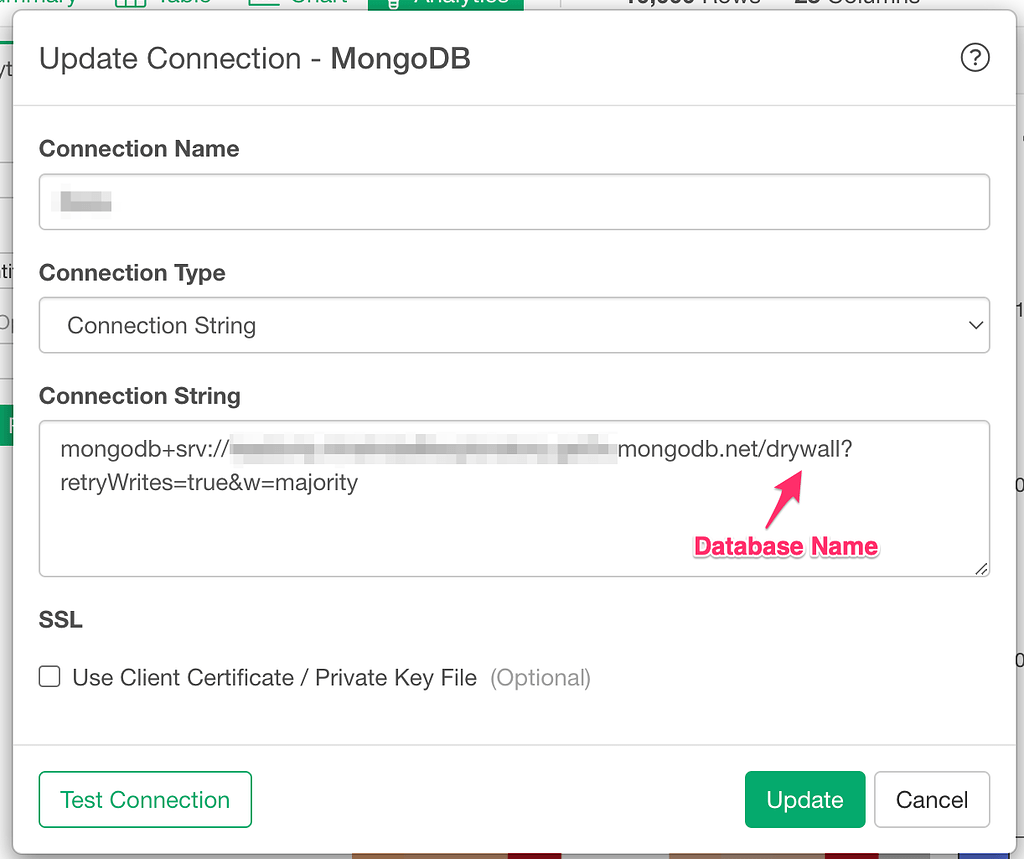 MongoDB: Collections are not listed on the Import Dialog - Issues - Exploratory Community