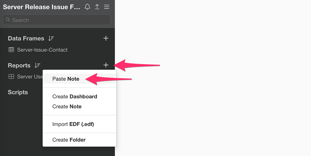 What is the "Paste Note" function? - Questions - Exploratory Community